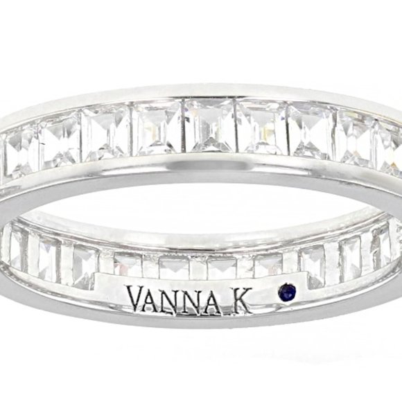 Vanna K | Jewelry | Vanna K 47ctw White Diamond Simulants Platineve ...